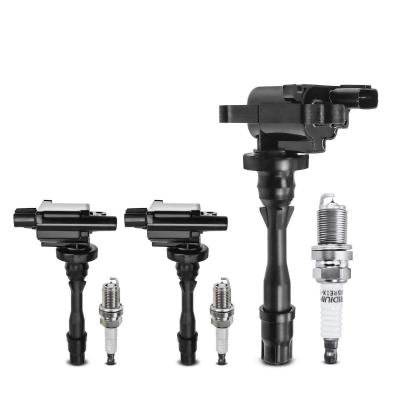 China 3x Black Ignition Coil & IRIDIUM Spark Plug Kits for Mitsubishi Montero 3.8L for sale