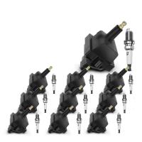 China 10x Black Ignition Coil & IRIDIUM Spark Plug Kits for Chrysler Viper SRT 8.4L for sale