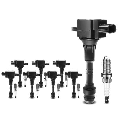 China 8x Ignition Coil & IRIDIUM Spark Plug Kits for Nissan Titan 04-07 Armada Infiniti for sale