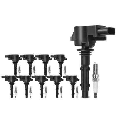 China 8x Black Ignition Coil & IRIDIUM Spark Plug Kits for Mercedes-Benz CL550 ML550 for sale