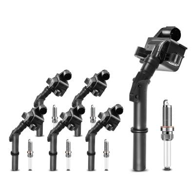 China 6x Black Ignition Coil & IRIDIUM Spark Plug Kits for Mercedes-Benz W212 E300 E350 for sale