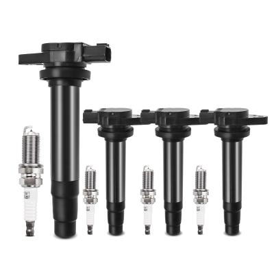 China 4x Ignition Coil & IRIDIUM Spark Plug Kits for Nissan Sentra 2000-2002 L4 1.8L for sale