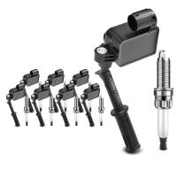 China 8x Black Ignition Coil & IRIDIUM Spark Plug Kits for Mercedes-Benz GLS63 AMG for sale