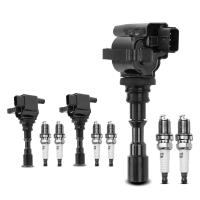 China 3x Black Ignition Coil & 6x IRIDIUM Spark Plug Kits for Kia Sorento LX EX V6 3.5L for sale