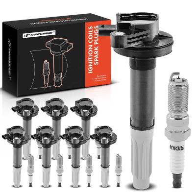 China 8x Black Ignition Coil & IRIDIUM Spark Plug Kits for Ford F-150 Mustang 2016-2017 for sale