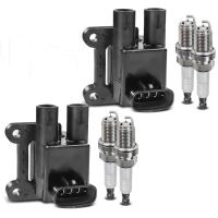 China 2x Ignition Coil & IRIDIUM Spark Plug Kits for Chevrolet Prizm Toyota 98-99 for sale