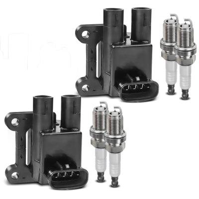 China 2x Ignition Coil & IRIDIUM Spark Plug Kits for Chevrolet Prizm Toyota 98-99 for sale