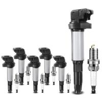 China 6x Ignition Coil & IRIDIUM Spark Plug Kits for BMW E46 E60 E65 E83 320i M3 X5 Z4 for sale