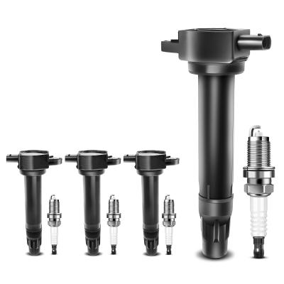 China 4x Ignition Coil & IRIDIUM Spark Plug Kits for Jeep Compass Chrysler 200 Dodge for sale