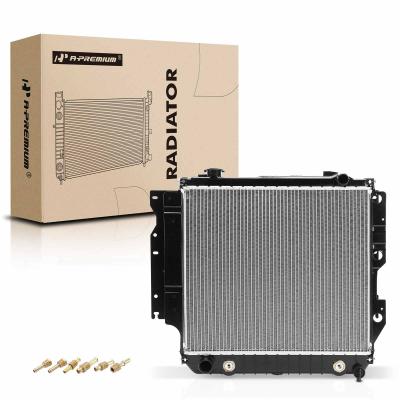 China Radiator with Transmission Oil Cooler for Jeep Wrangler TJ 2004-2006 2.4L 4.0L for sale