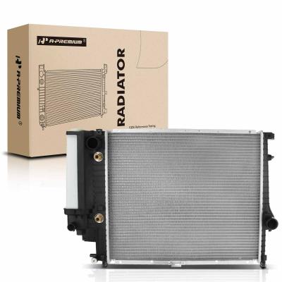 China Radiator with Engine Oil Cooler for BMW 525i 89-95 525iT 1993 2.5L Auto Trans. for sale
