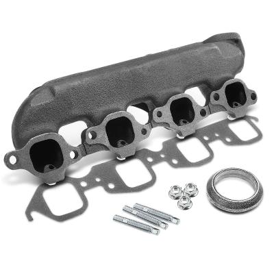 China Left Exhaust Manifold with Gasket for Chevrolet C1500 90-93 GMC C3500 V8 7.4L for sale
