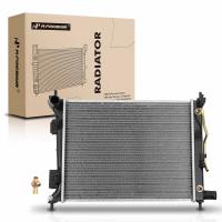 China Radiator with Oil Cooler for Hyundai Accent Kia Rio 2012-2017 L4 1.6L Automatic for sale