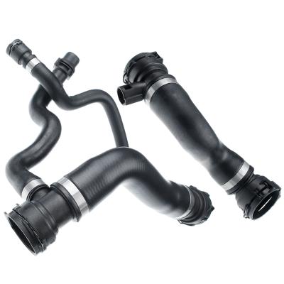 China 2x Upper & Lower Radiator Coolant Hose for BMW E60 525i 525xi 530i 530xi Automatic for sale
