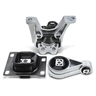 China Front & Rear Right 3x Engine Motor & Transmission Mount for Ford Focus 2005-2007 2.0L Automatic for sale