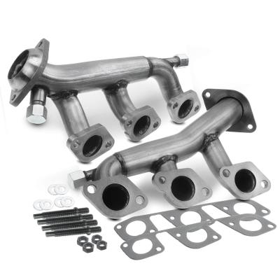 China 2x Left & Right Exhaust Manifold with Gasket for Ford Mustang 99-04 3.8L 3.9L for sale