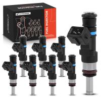 China 8x Black Fuel Injectors for BMW M3 2008-2013 4.0L E90 E92 E93 for sale