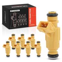China 8x Yellow Fuel Injectors for Porsche Cayenne 2003-2006 V8 4.5L for sale