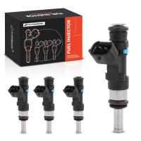 China 4x Black Fuel Injectors for Mitsubishi Lancer 2009-2014 Outlander L4 2.4L for sale