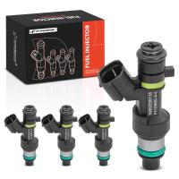 China 4x Black Fuel Injectors for Nissan Versa 2007-2012 Cube 2009-2014 NV200 Sentra for sale