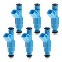 China 6x Fuel Injectors for Dodge Ram 1500 Jeep Liberty 2002-2003 V6 3.7L 3.9L for sale