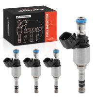 China 4x Black Fuel Injectors for Chevrolet Malibu Camaro Cadillac CTS ATS Buick 2.0L for sale