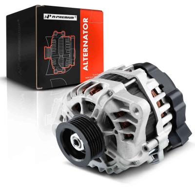 China Alternator 90A 12V CW 7-Groove Pulley for Kia Soul 2010-2011 L4 1.6L for sale