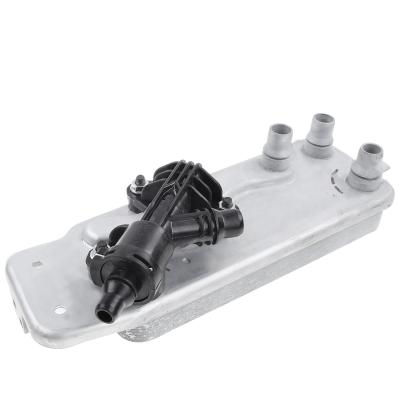 China Oil Cooler Heat Exchanger with Thermostat for BMW F01 F02 F10 535i 640i 740i for sale