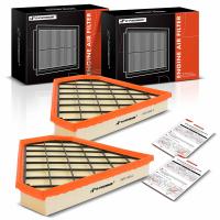 China 2x Engine Air Filter for Cadillac CTS 2014-2019 V6 3.6L Turbocharged for sale