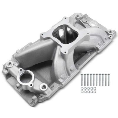 China High Rise Oval Port Big Block Intake Manifold for Chevy Single Plane 3000-7500 for sale