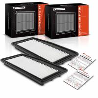 China 2x Engine Air Filter with Rigid Panel for Chevrolet Spark 2012-2015 L4 1.2L for sale