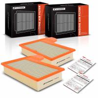 China 2x Engine Air Filter for Ford Mustang 2015-2022 L4 2.3L V6 3.7L V8 5.0L for sale