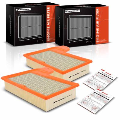 China 2x Engine Air Filter for Ford Mustang 2015-2022 L4 2.3L V6 3.7L V8 5.0L for sale