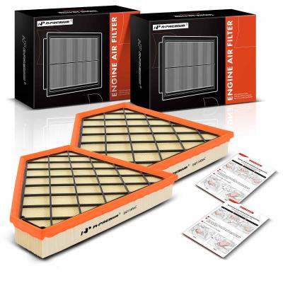 China 2x Engine Air Filter for Cadillac ATS 13-19 CTS 14-19 Chevrolet Camaro 16-23 for sale