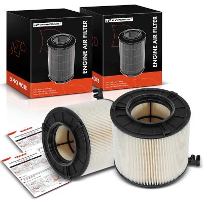 China 2x Engine Air Filter for Audi A4 A4 Quattro 17-19 A5 Quattro S6 SQ5 Sportback for sale