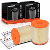 China 2x Engine Air Filter for Isuzu NQR NRR NPR-HD 2005-2022 Chevrolet LCF 4500 GMC for sale