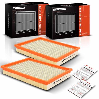 China 2x Engine Air Filter with Flexible Panel for Chrysler PT Cruiser 2001-2005 2.4L for sale