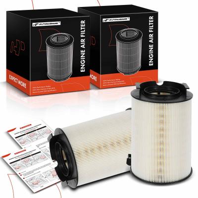 China 2x Engine Air Filter for Volkswagen Jetta 2011-2015 L4 2.0L Naturally Aspirated for sale
