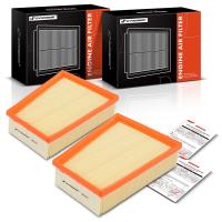 China 2x Engine Air Filter with Flexible Panel for Nissan Sentra 2007-2012 L4 2.0L for sale