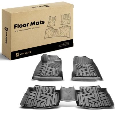 China 3x Front & Rear Black Floor Mats Liners for Subaru Outback Legacy 2020-2021 for sale