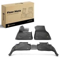 China 3x Front & Rear Black Floor Mats Liners for BMW X5 G05 2019-2023 for sale