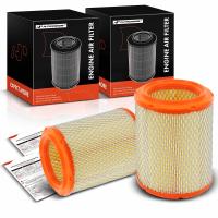 China 2x Front Engine Air Filter for Chrysler Sebring Dodge Stratus 2001-2006 Radial for sale