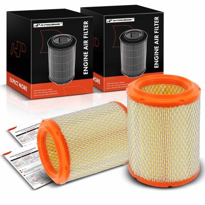 China 2x Front Engine Air Filter for Chrysler Sebring Dodge Stratus 2001-2006 Radial for sale