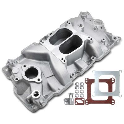 China Small Block Dual Plane Intake Manifold for Chevy 262 267 283 302 305 307 350 for sale