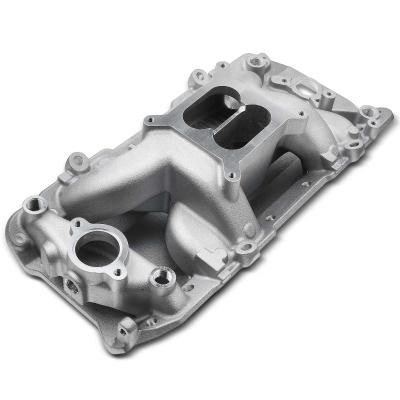 China Big Block Dual Plane Air Gap Intake Manifold for Chevrolet V8 396 454 402 427 for sale