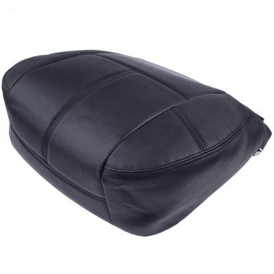 China Front Driver Seat Cover for Chevy Silverado 1500 07-13 GMC Sierra Ebony Black for sale