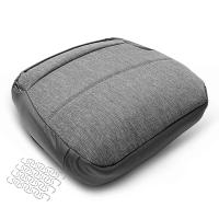 China Steel Gray Front Driver Seat Bottom Cover for Isuzu NPR 1995-2006 GMC W4500 for sale