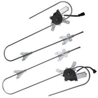 China 2x Front Power Window Regulator with Motor for Kenworth T270 300 370 660 800 900 for sale