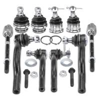 China 10x Inner & Outer Tie Rod End Ball Joint for Nissan Armada 05-15 Infiniti for sale