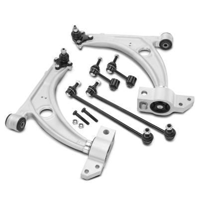 China 6x Front & Rear Control Arm with Ball Joint Sway Bar Link for Volkswagen CC for sale